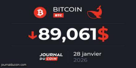 Ce graphique fait trembler les investisseurs crypto ! Bitcoin le 28 janvier