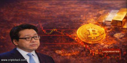 Tom Lee vê fundo do mercado cripto após forte correção