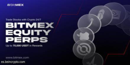 BitMEX lanza campaña de Equity Perps con un premio total de $70,000
