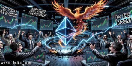 Ethereum sube 7,3% en 24 horas ante posible rally