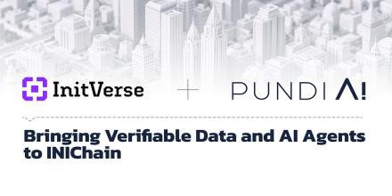 Pundi AI と InitVerse、INIChain に検証可能なデータと AI エージェントをもたらす提携