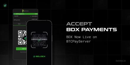 BDX Private Payments Live on BTCPayServer