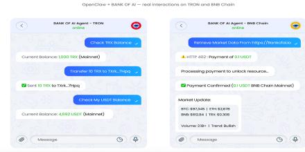 AINFT Introduces “Bank of AI”: OpenClaw Extension Equips AI Agents with Native On-Chain Financial…