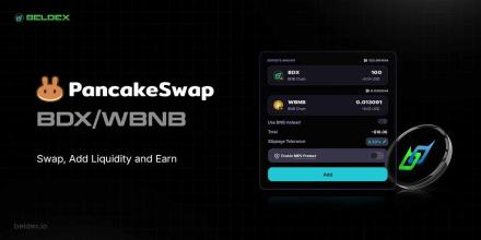 How to Swap and Add Liquidity to BDX/WBNB on PancakeSwap: A Simple User Guide