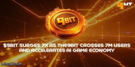 $9BIT Surges 7x as the9bit Crosses 7M Users and Accelerates AI Game Economy