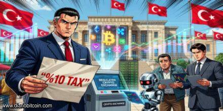 Turquía propone impuesto del 10% a ingresos cripto y podría subirlo a 20%