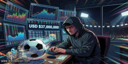 Un trader ganó USD $3,7 millones en Polymarket apostando al fútbol en apenas 72 horas