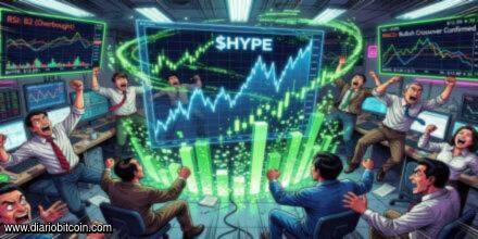 Hyperliquid ($HYPE) sube 0,77% en rebote volátil