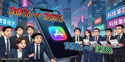 Apple recorta comisiones de la App Store en China tras diálogo con reguladores