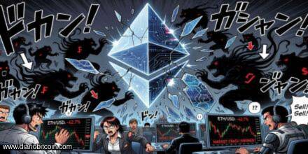 Ethereum cae 1,17% ante volumen menguante el 14 de marzo de 2026