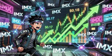 Immutable X (IMX) sube 6,29% en rebote técnico clave