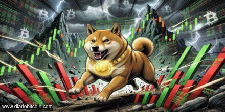 Dogecoin sube 0,25% en consolidación técnica