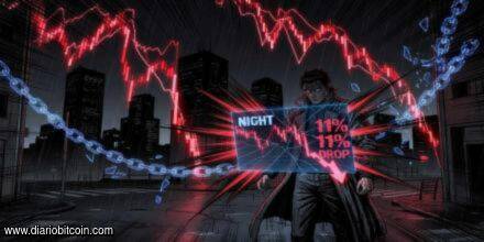 Midnight (NIGHT) cae 11% en 24 horas ante volumen explosivo