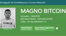 Candidato a vereador usa bitcoin no nome mas não tem criptomoeda